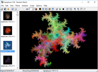 Fractal generators: A-F » Quaint Symmetries